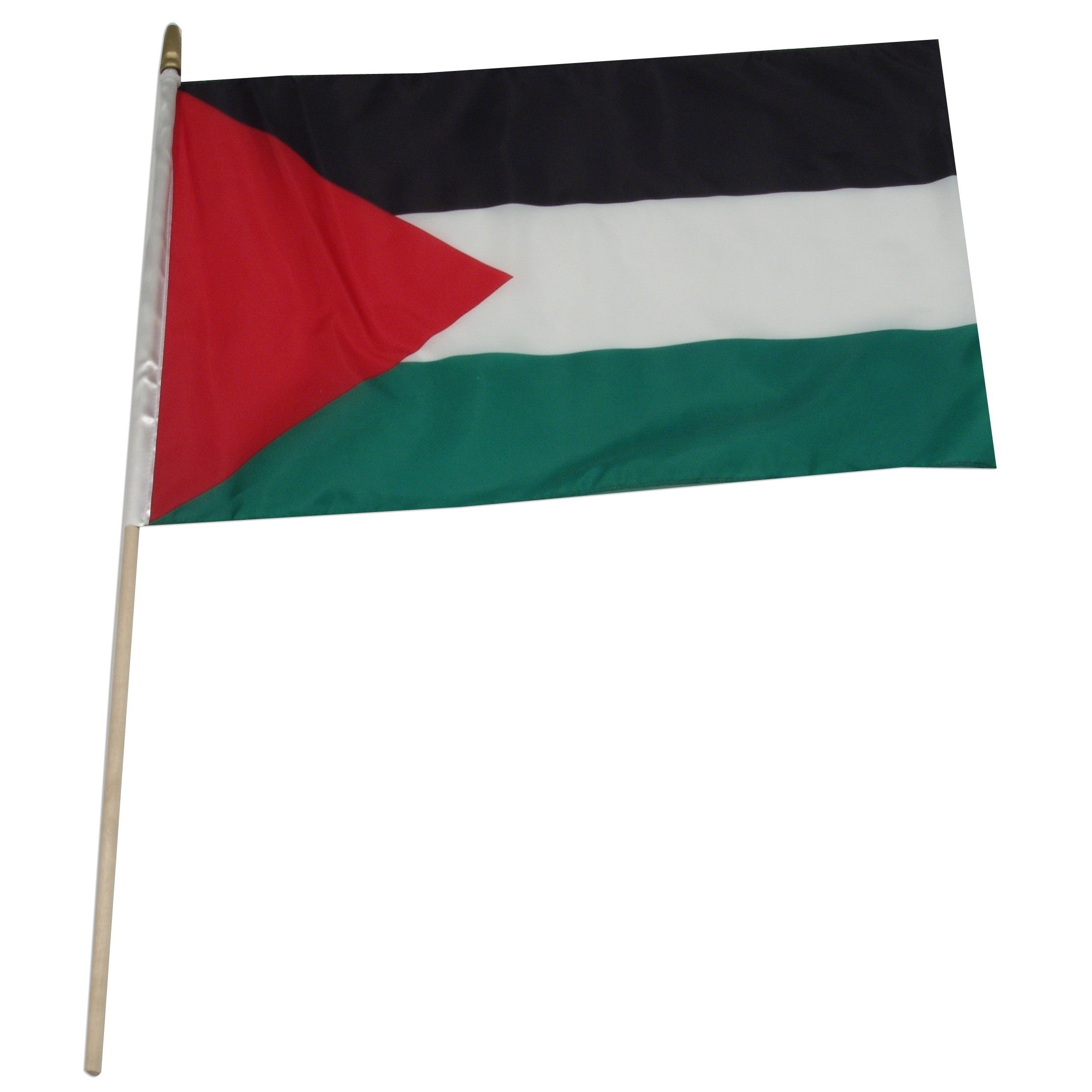 Palestinians Mounted Flag 12in x 18in| Buy Online Now - 1-800 Flags