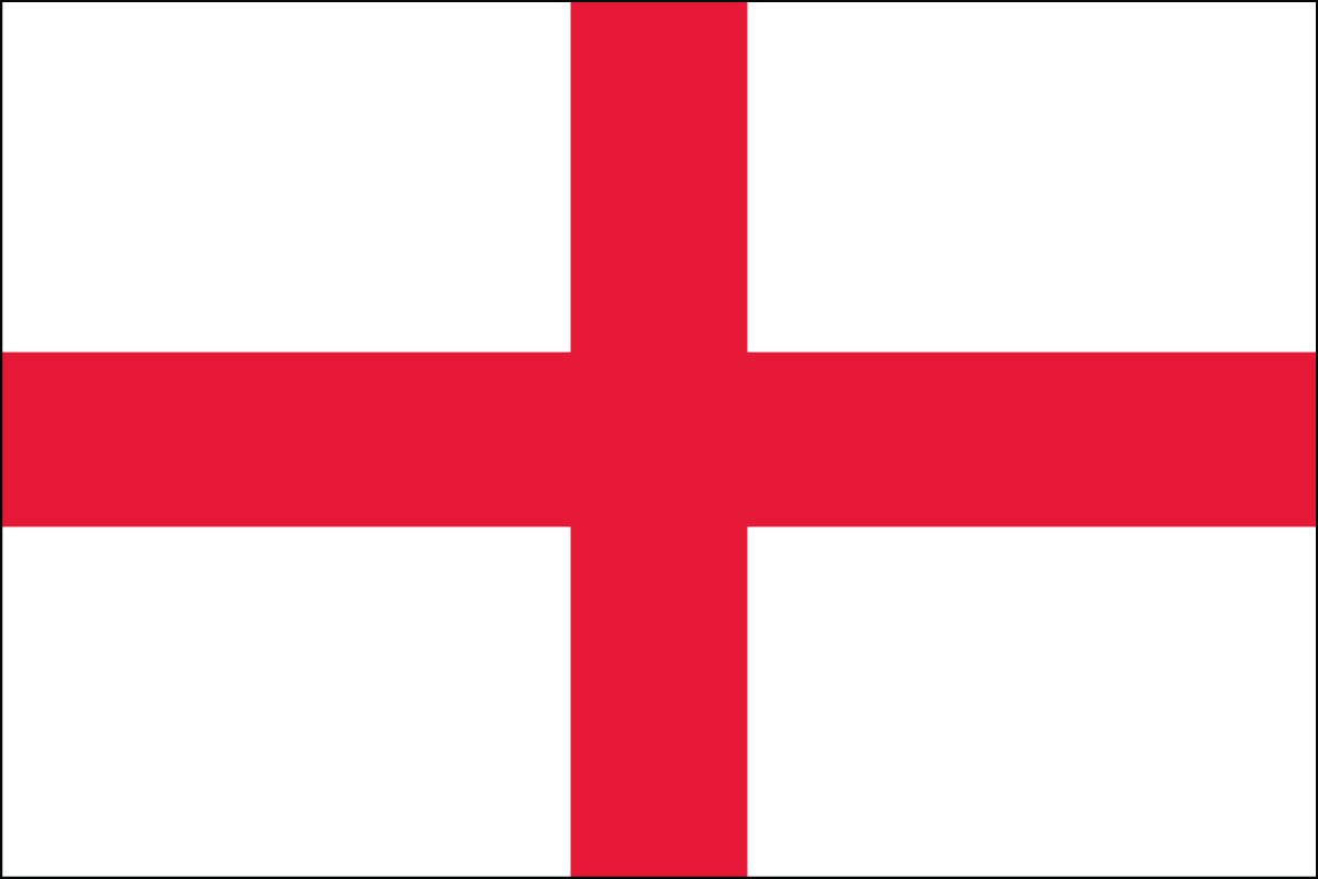 Flag of England - St. George's Cross Polyester Flags - 1-800 Flags