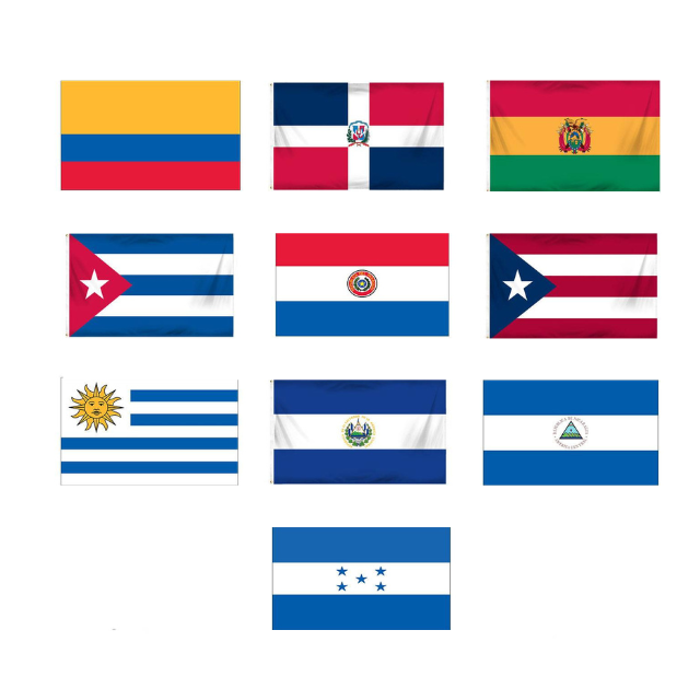 Official Latin America Flag